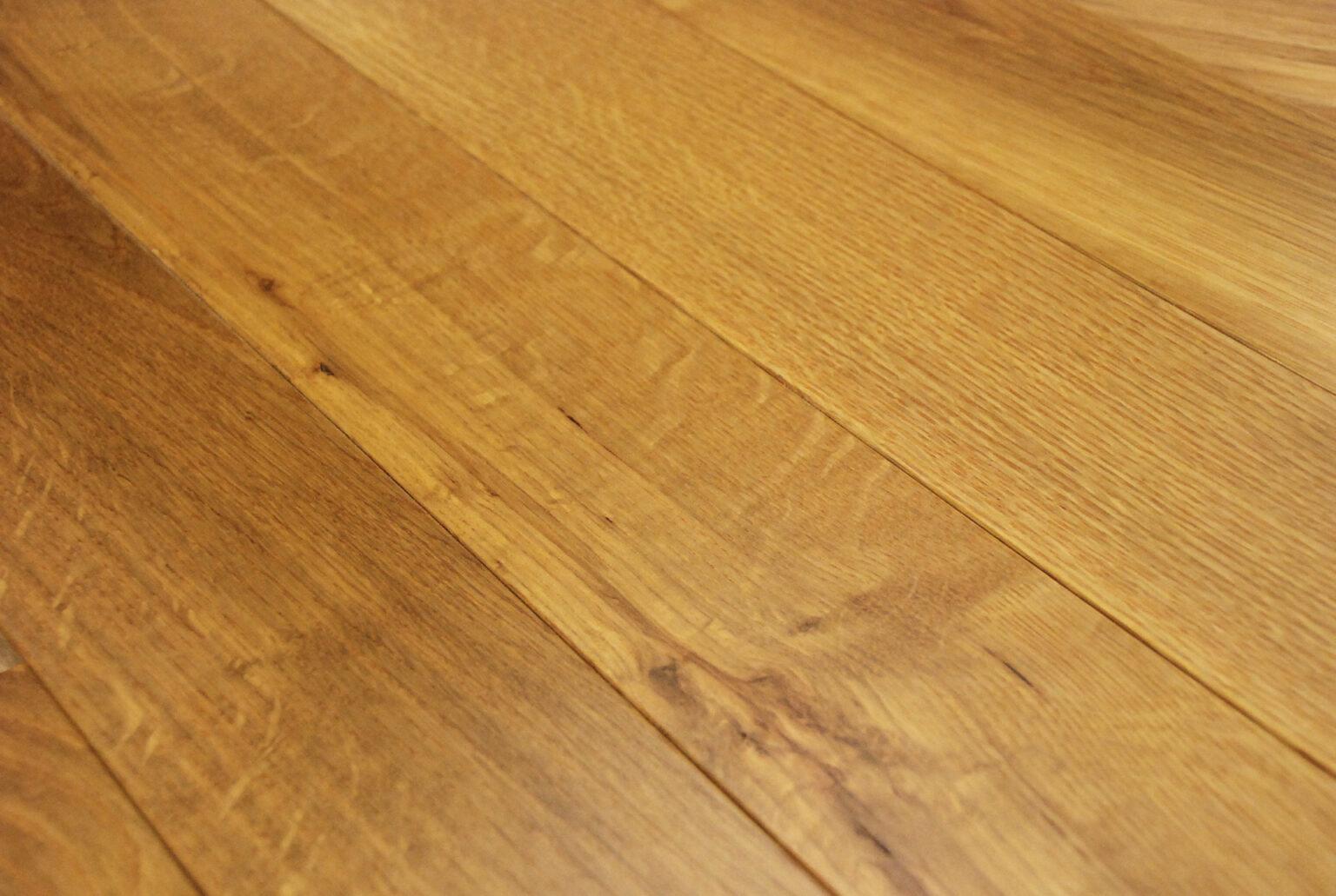 Wide Plank White Oak Flooring with Environmentally Friendly ...